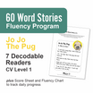 Decodable readers to build reading fluency | 60 Word Stories | Read3